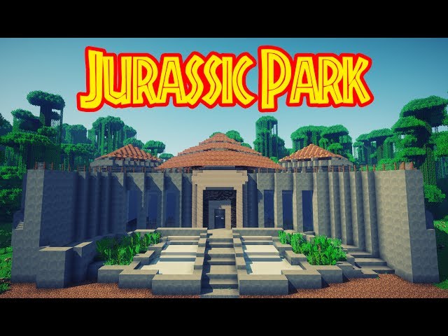 Jurassic Park Visitor Center Minecraft Map