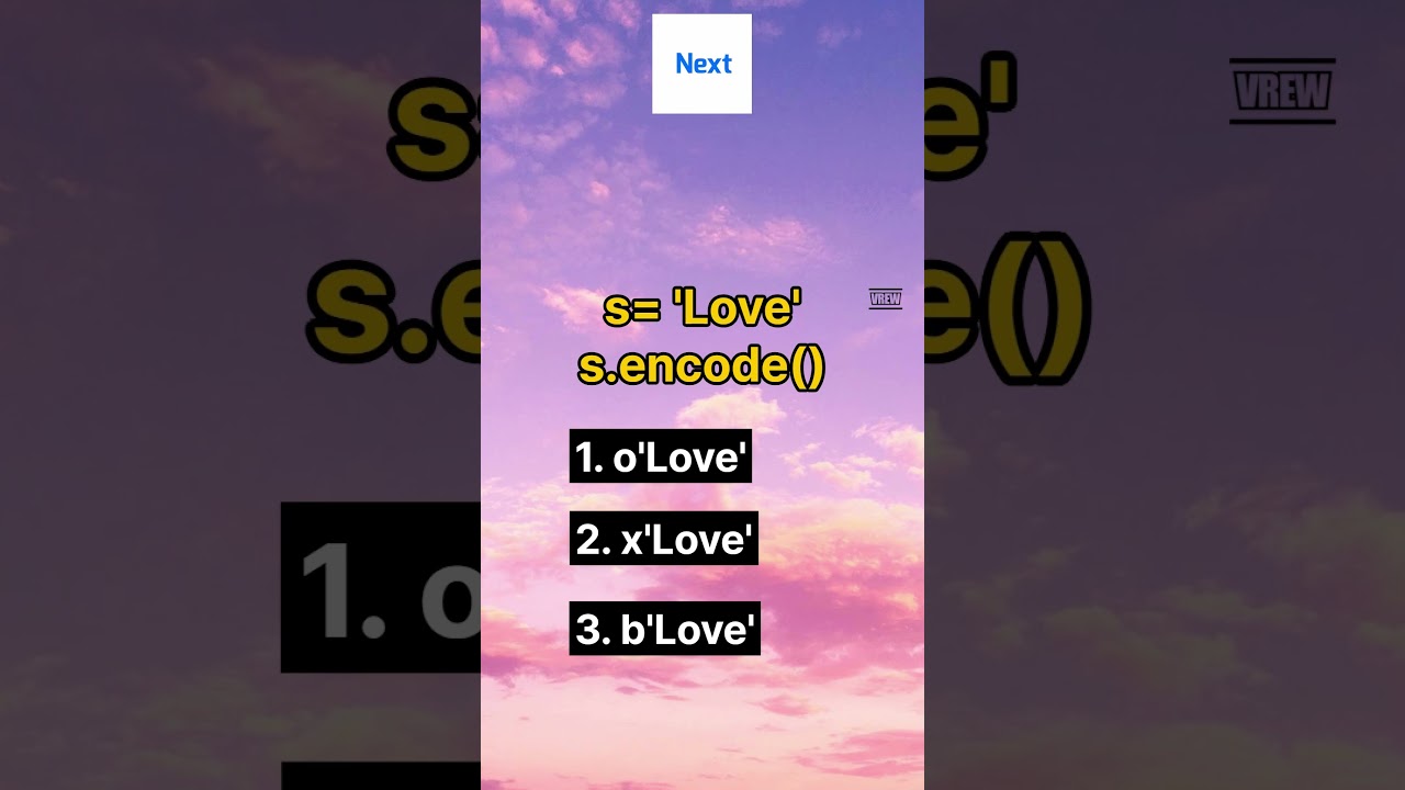 python encode function #quiz #python #pythontutorial #pythonprogramming #pythonforbeginners #python3