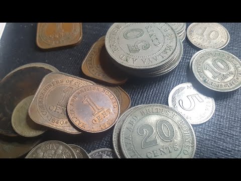 Old Malaysian coins