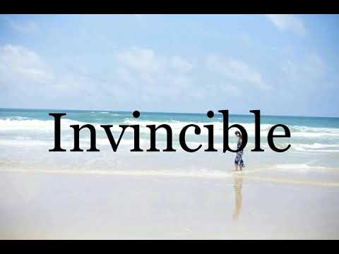 How To Pronounce Invincible🌈🌈🌈🌈🌈🌈Pronunciation Of Invincible