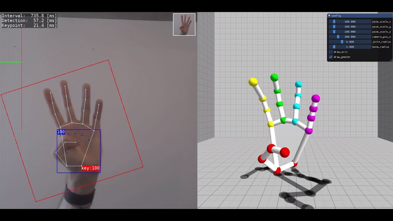 2D/3D Machine Learning based Hand-Tracking
