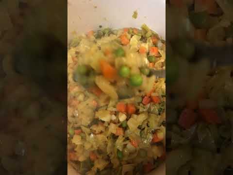 Curry Cabbage with mixed veggies #foodie #veganfood #plantbaseddiet #plantbased