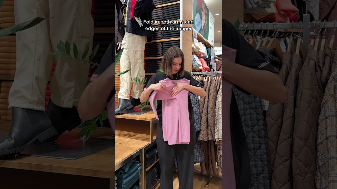 Knitwear folding tips you NEED to know.