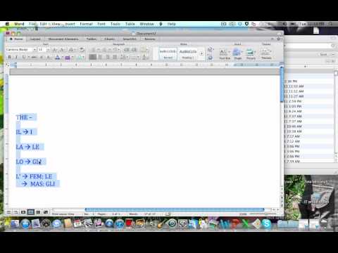 Italian definite articles (THE) - Italian with Prof Corsini