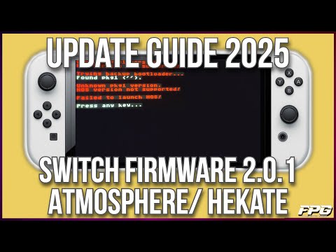 How to Update a Jailbroken Nintendo Switch - latest Firmware Ver. 20.1.0