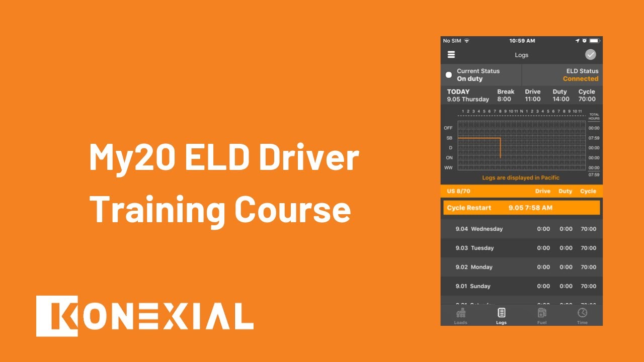 My20 ELD Full Driver Training Video