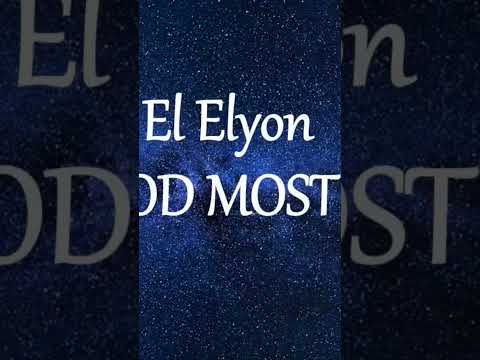 Names of God from The Old Testament #short #shortvideo #creation #hebrew #name