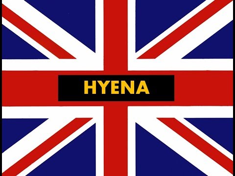 How to pronounce " Hyena " in English -Authentic British accent