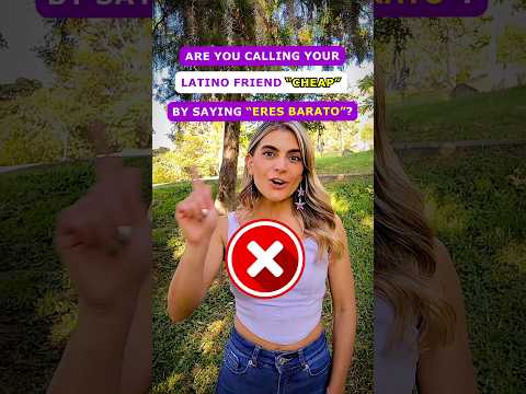 How to say cheap in Spanish #learnspanish #spanishlessons