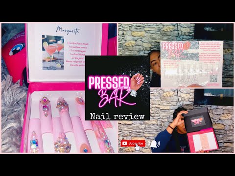 PressedBar Nail Unboxing (IN LOVE)