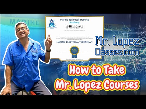 How to Take Mr. Lopez Courses