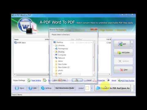 DOCX to PDF Converter - Create PDF from DOCX File