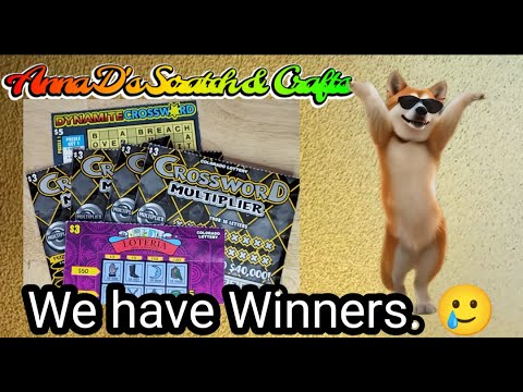 Crossword with a touch of Loteria Colorado Scratch Off Tickets