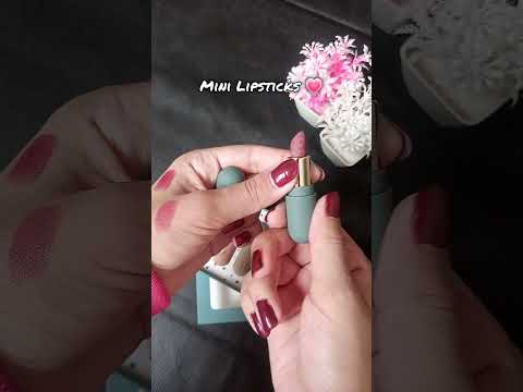Missrose Mini Lipsticks❤️✨ | Subscribe ~ Mahnoor Saeed