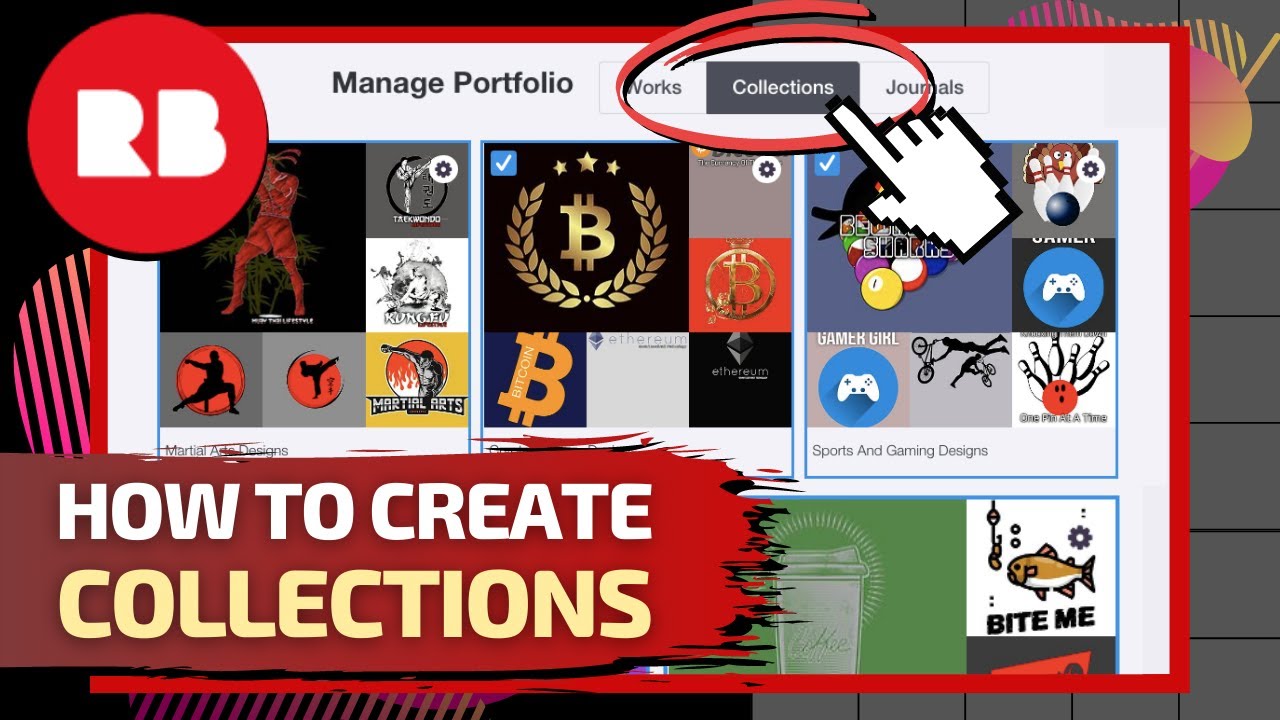 Redbubble Tutorial | How To Create Collections On Redbubble