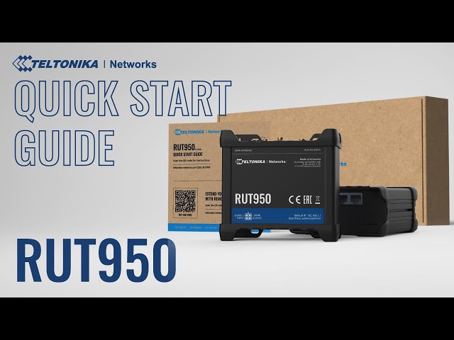 Industrial Router - Teltonika RUT950 Cellular Wifi Industrial Router ...