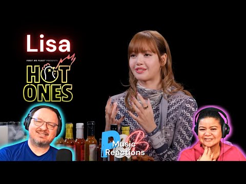 LISA Breeze The Pain While Eating Spicy Wings (Hot Ones Interview Video) | Couples Reaction!