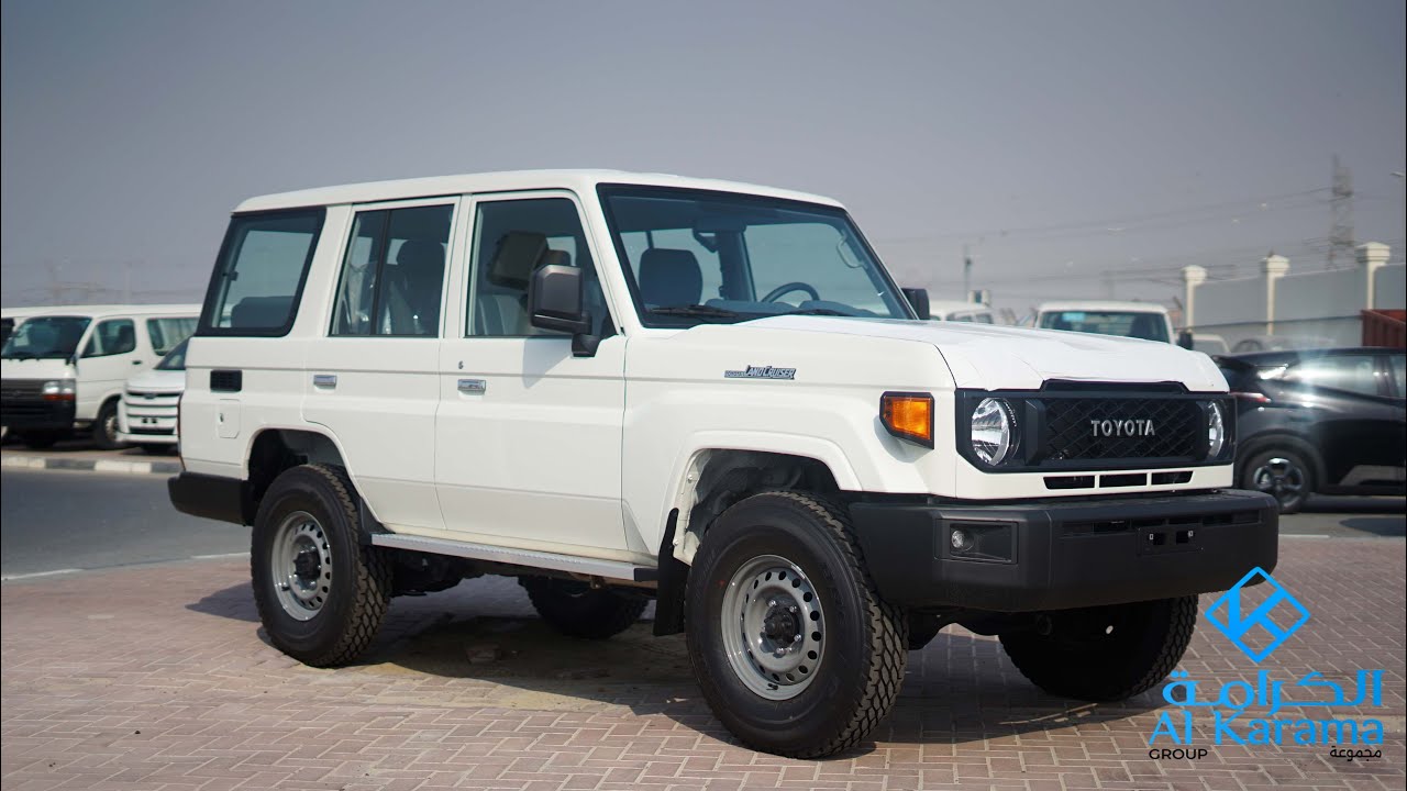 New Toyota Land Cruiser Hard Top 4.2 LTR DIESEL LC 76 HZJ ,2024 , DIFFERENTIAL LOCK , POWER ...
