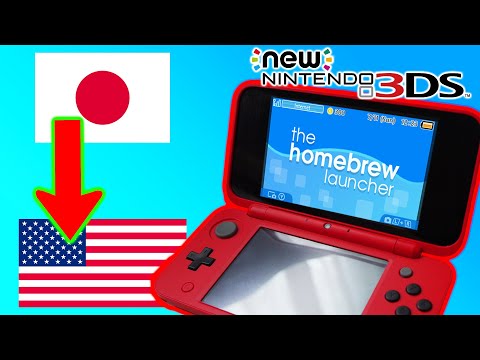 How to Homebrew your NEW 3DS/2DS JAPAN to US Region | 2023 Mod Guide for 11.17 Firmware Update