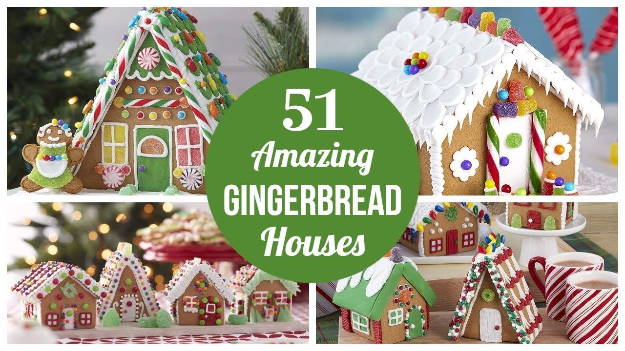50 Amazing Gingerbread Houses