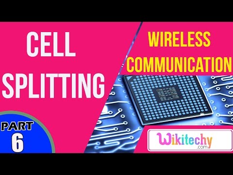 Define cell splitting | Wireless Communication Interview Questions And Answers