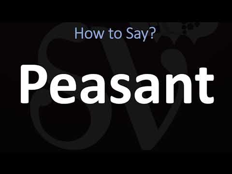 How to Pronounce Peasant? (CORRECTLY)
