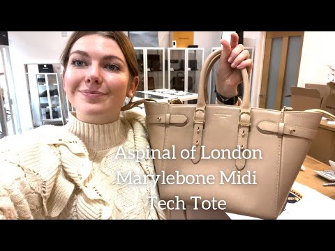 Aspinal Of London Marylebone Midi Tech Tote Bag Review