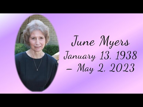Celebration of Life for June Myers