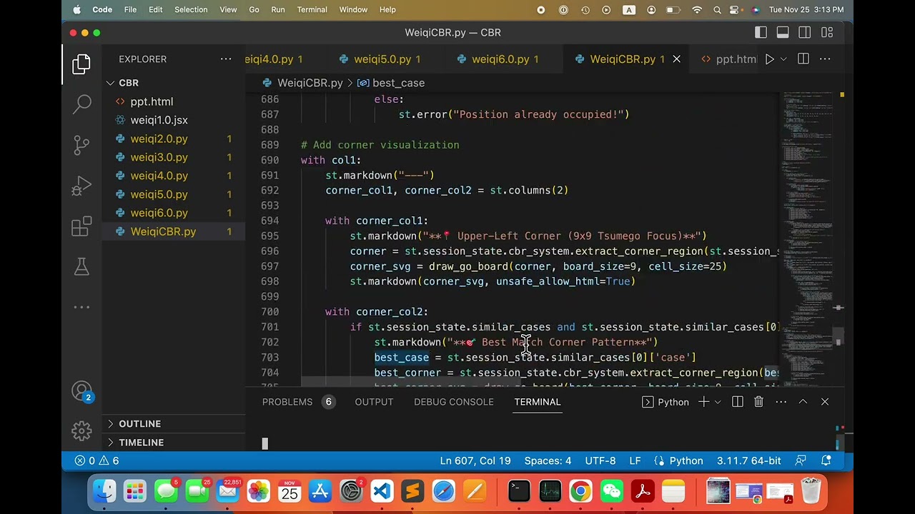 Case-Based Reasoning for Go