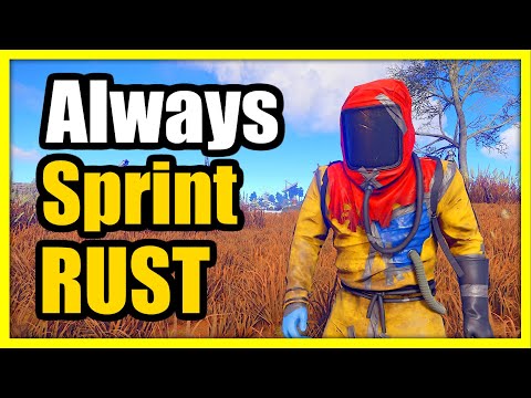 How to Always Sprint in RUST PC without Pressing Shift (Fast Tutorial)