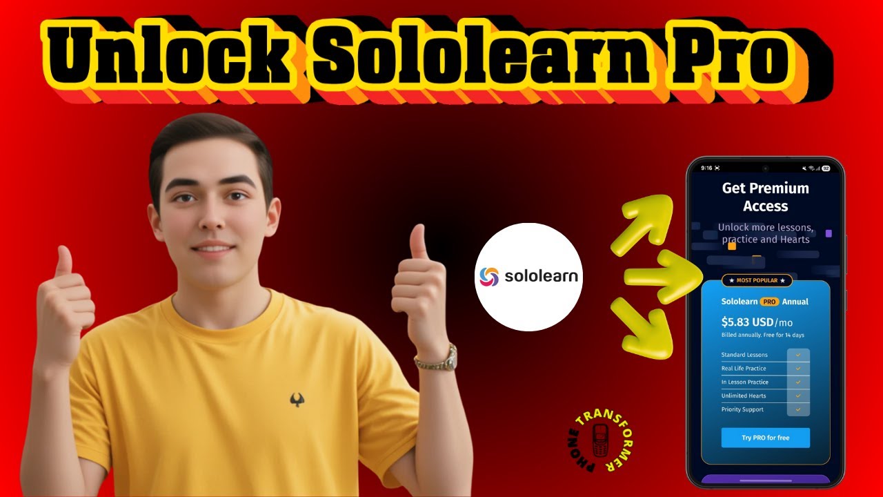 How To Unlock Sololearn Pro For Free | Step-by-Step Guide (2025)