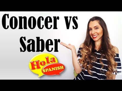 Conocer vs Saber | HOLA SPANISH | BRENDA ROMANIELLO