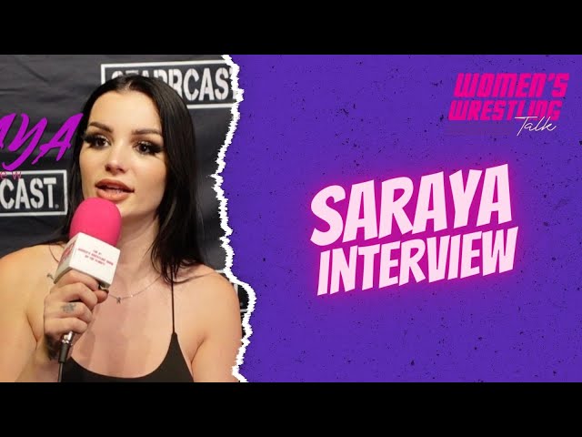 Saraya reacts as her 10-year-old nephew makes his wrestling debut