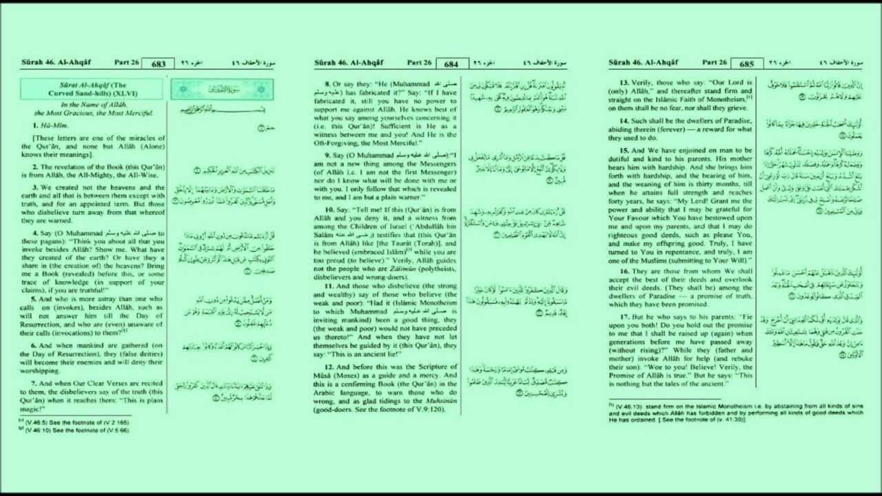 Muhammad Taha Al Junayd Surah Al Ahqaf 46