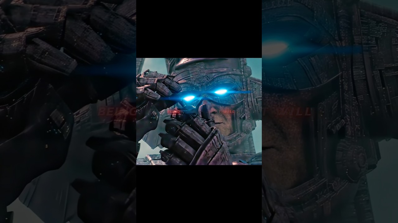 Tell the story from Galactus's perspective