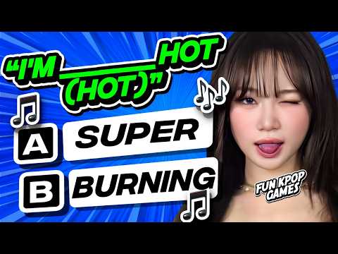 ⭐️🎶 FINISH THE LYRICS KPOP GIRLS EDITION [MULTIPLE CHOICE] ✅ | KPOP QUIZ - FUN KPOP GAMES 2025