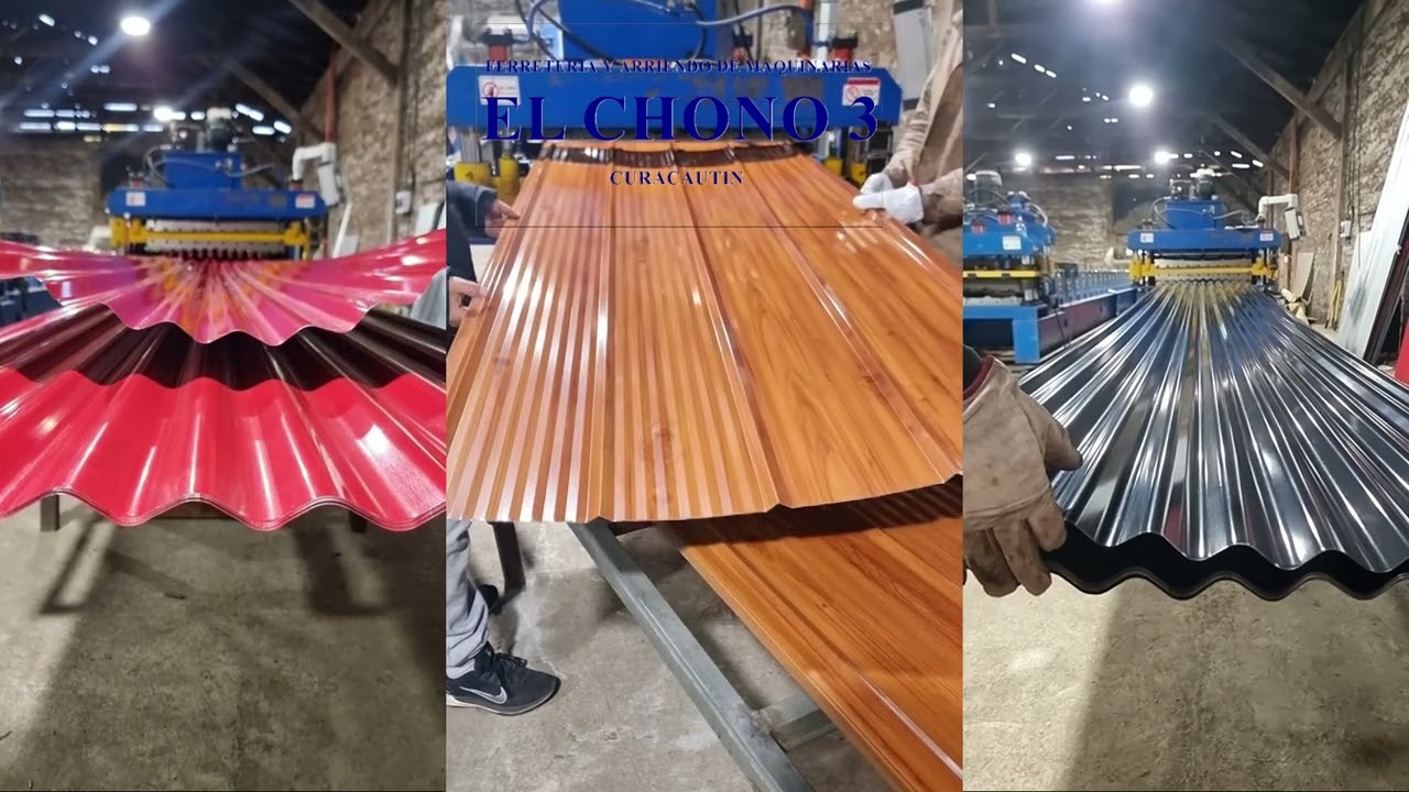 fabricación de zinc, Curacautín.