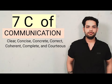 7 c of effective communication in hindi