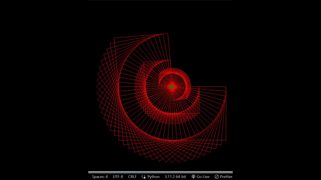 Advance turtle graphics in python #coding #python