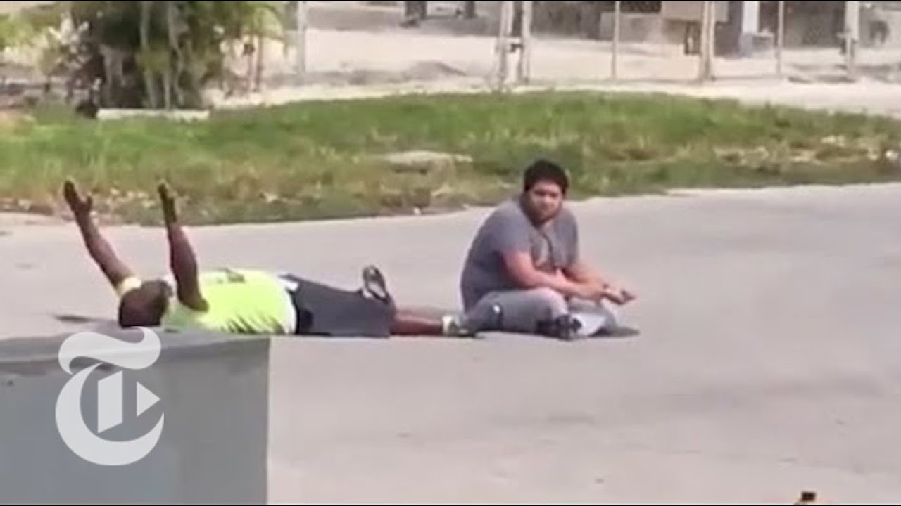 Police Shoot Unarmed Black Man in Florida | The New York Times