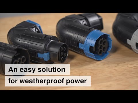 PRC connectors provide quick connection onsite