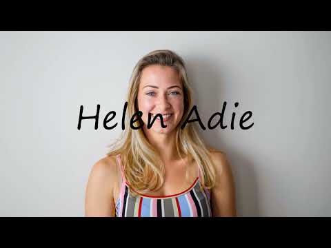 How to pronounce Helen Adie in English?