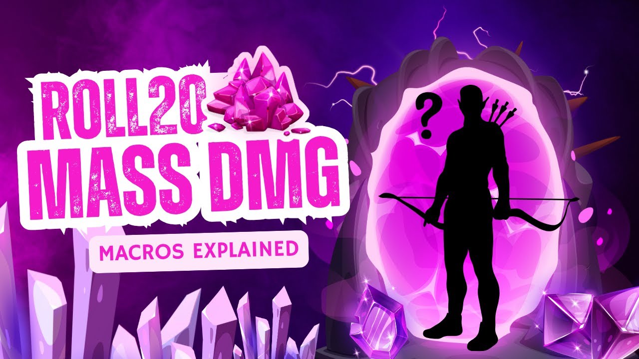 Roll20's Massive Damage Macros Explained