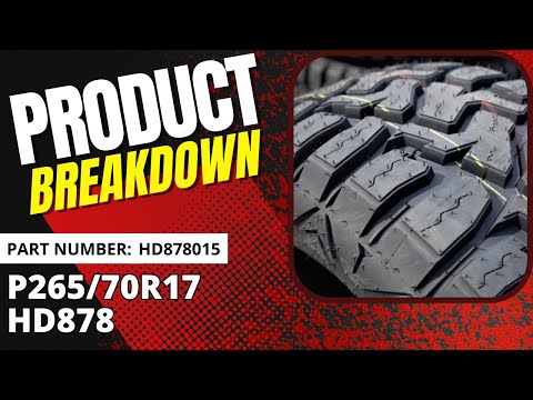 Haida HD878 R/T 265/70r17 Load Range SL - Product Breakdown Part Number- HD878015 and where to buy!