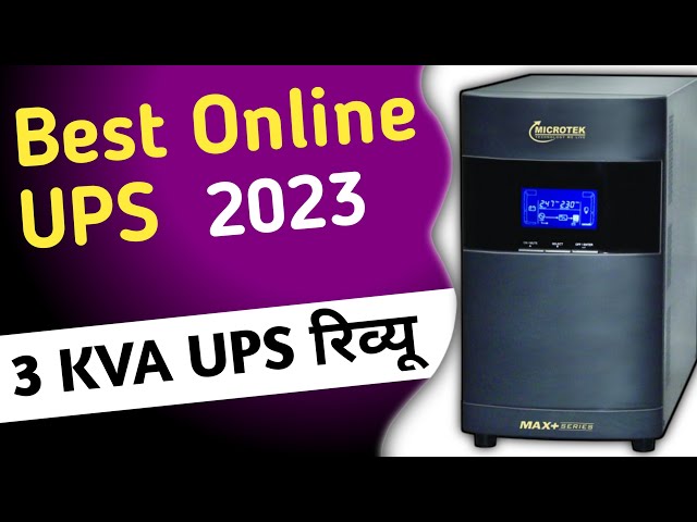 Online Ups - Microtek MAX+ 3kVA 72V Online UPS Wholesaler from Ahmedabad