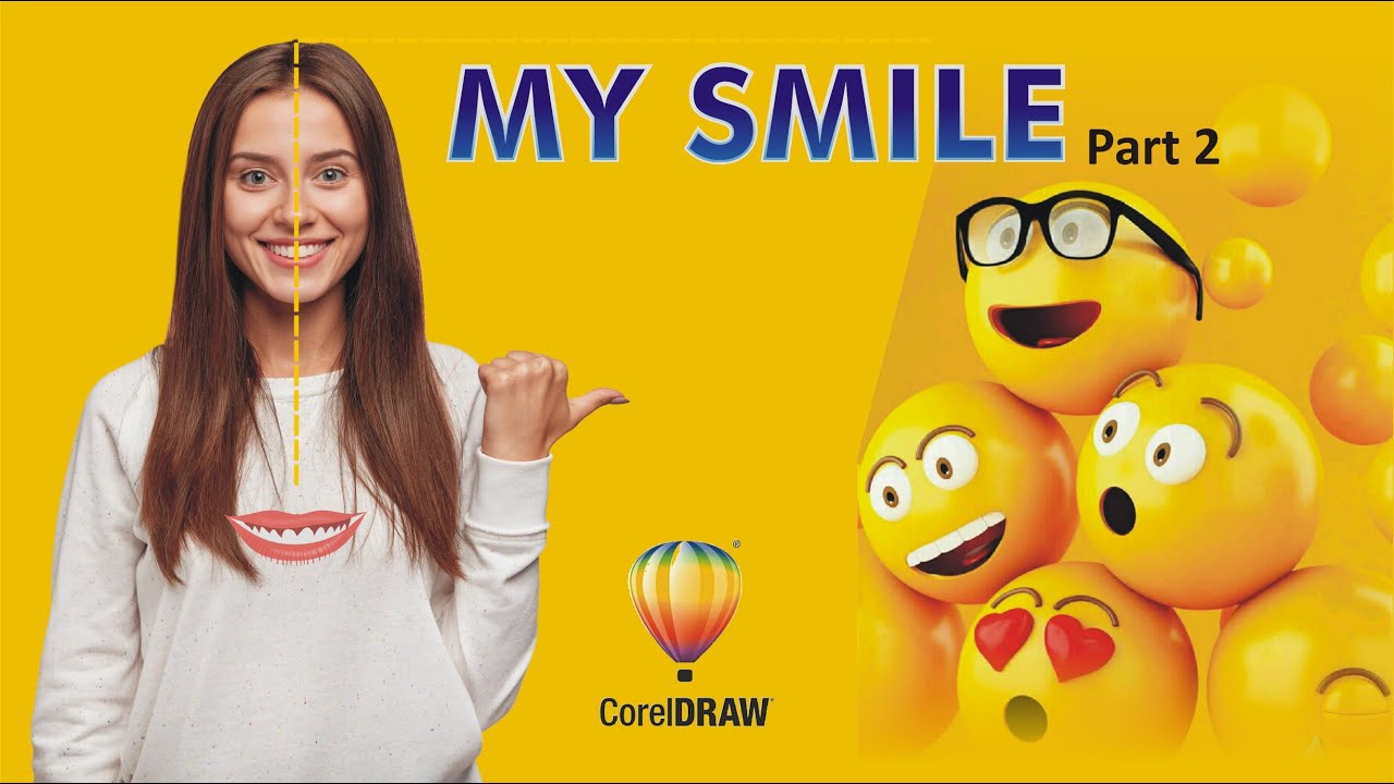 How to Draw Vector lips IN Corel draw Tutorial