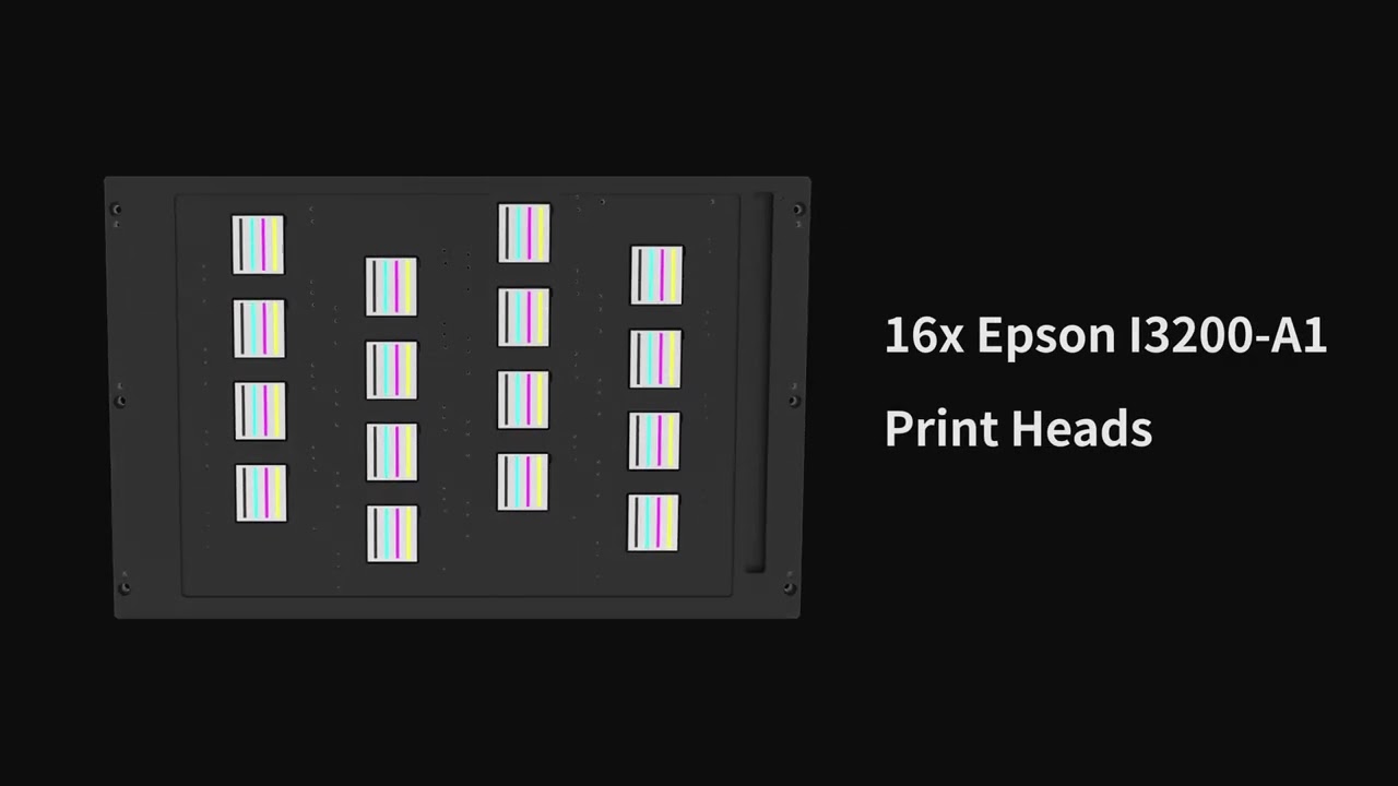 Apsaras G7 – High-speed Industrial Sublimation Solution with 16 Heads; up to 660sqm/h Output