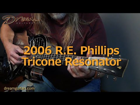 2006 R.E. Phillips Tricone Cutaway, German Silver