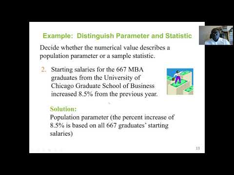 Population and Sample, Parameter and Statistics