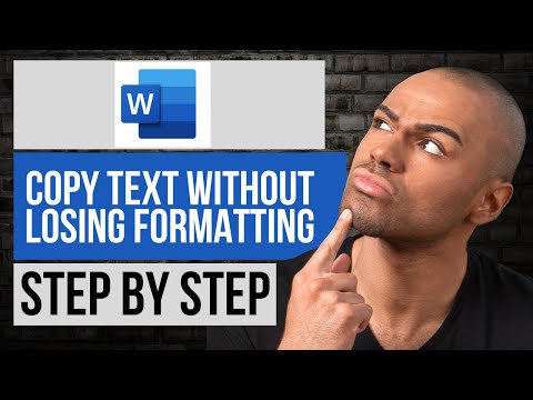 How to Copy Text Without Losing Formatting in Word — Step by Step Word Tutorial
